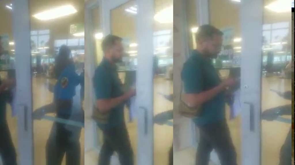Video: Otro incidente entre un ciudadano y el guardia de seguridad esta ...
