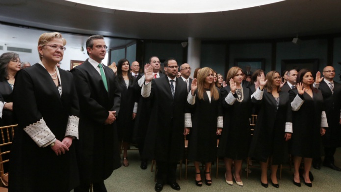 juramentación de jueces y juezas en el Tribunal Supremo de Puerto Rico