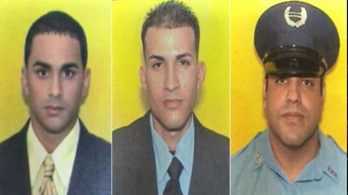 Publican Fotos de policías arrestados ayer por el FBI