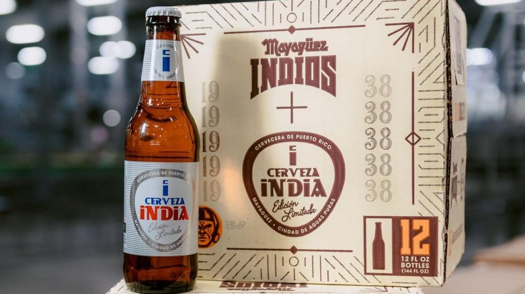 Lanzan edición limitada de Cerveza India por 85 años de los Indios de ...